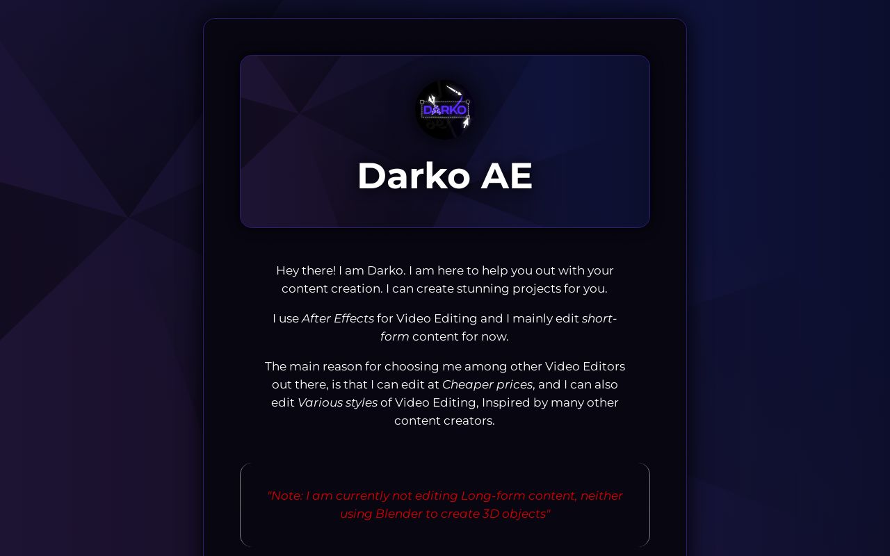 Darko AE